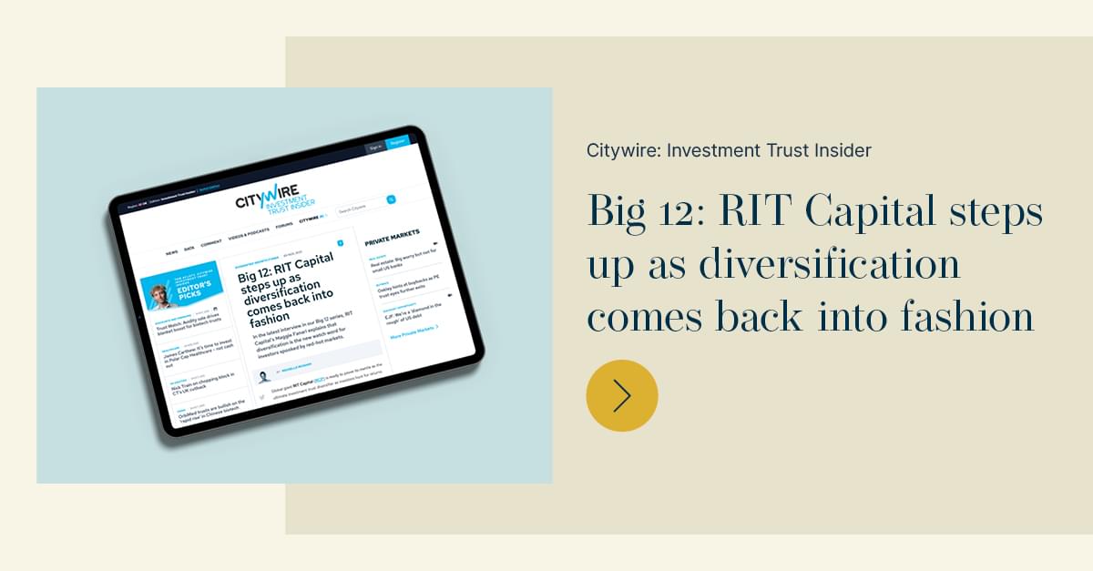 Investor relations — RIT Capital Partners